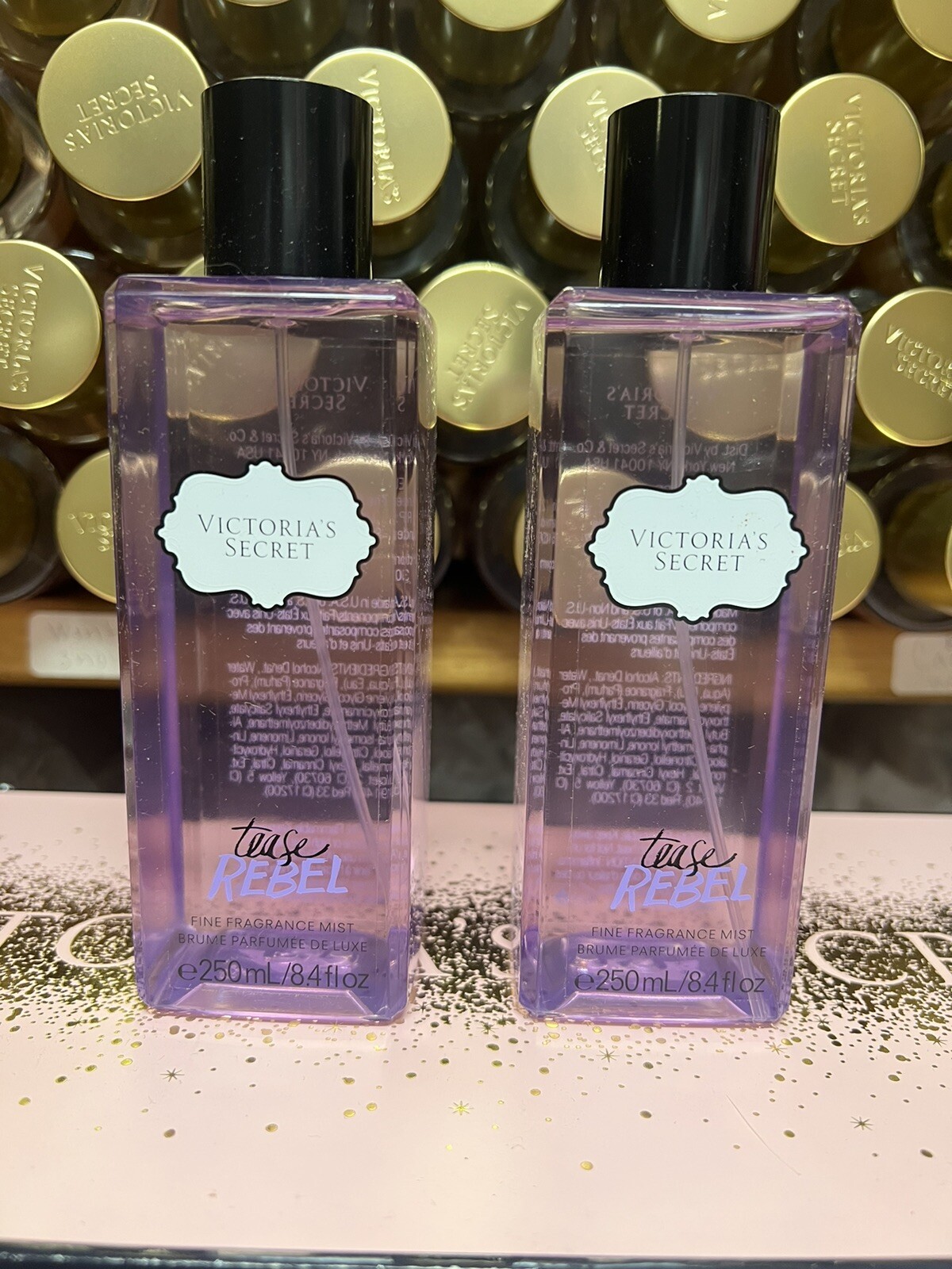 Victoria's Secret Tease Rebel Fragrance Body Mist 8.4 fl oz 2 Pc New | eBay