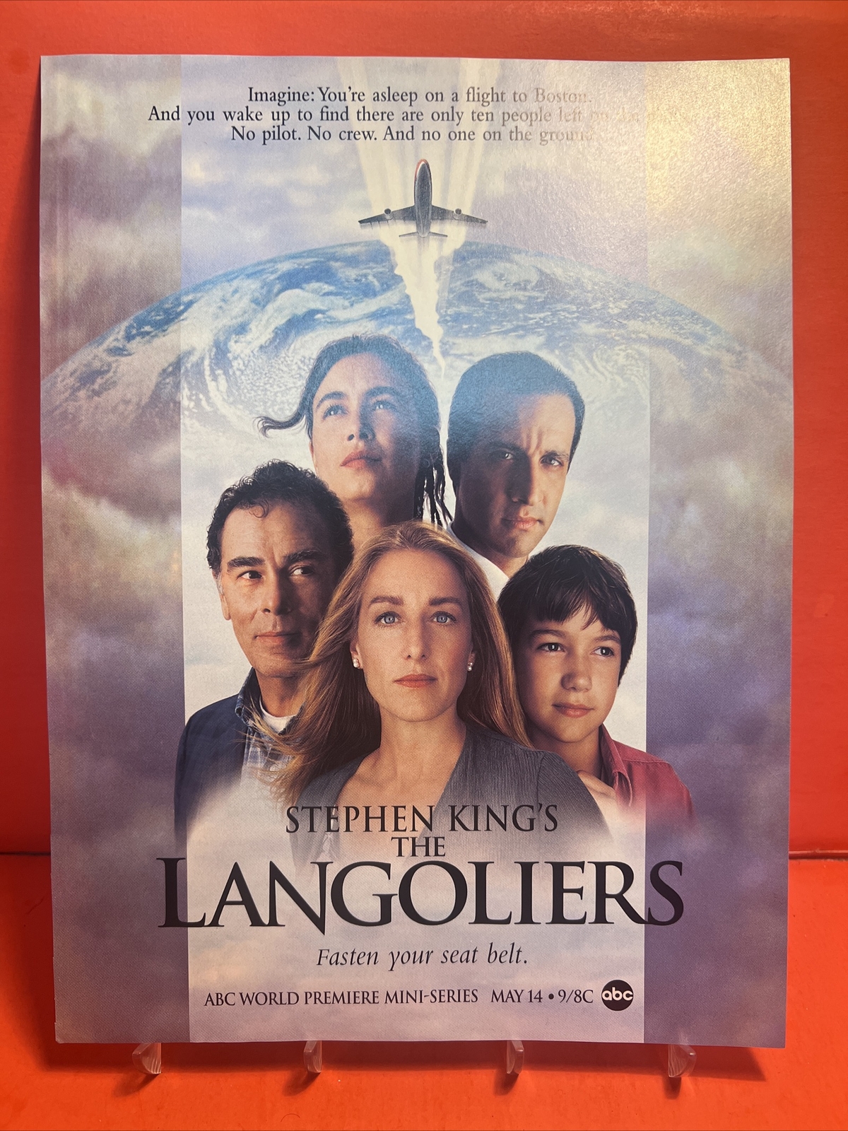 Stephen King The Langoliers movie poster print ad/pinup/magazine ...