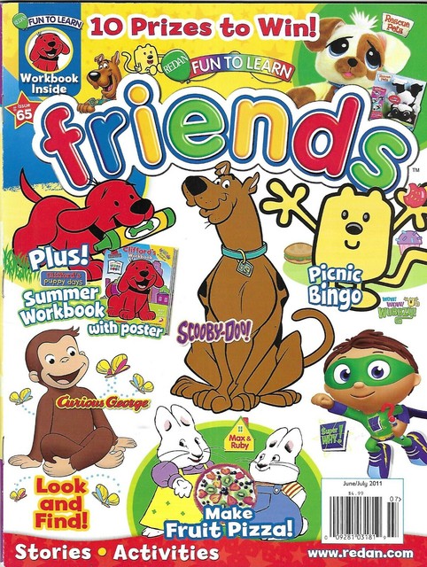 Friends Magazine Workbook Holiday Crafts Festive Maze Make Cookie Trees ...