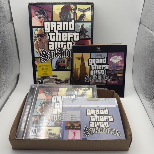 Grand Theft Auto: San Andreas / GTA PC - CIB Complete In Big Box - Mint ...