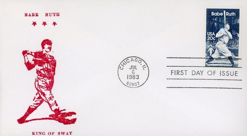 US 2046 FDC Babe Ruth King of Swat | eBay