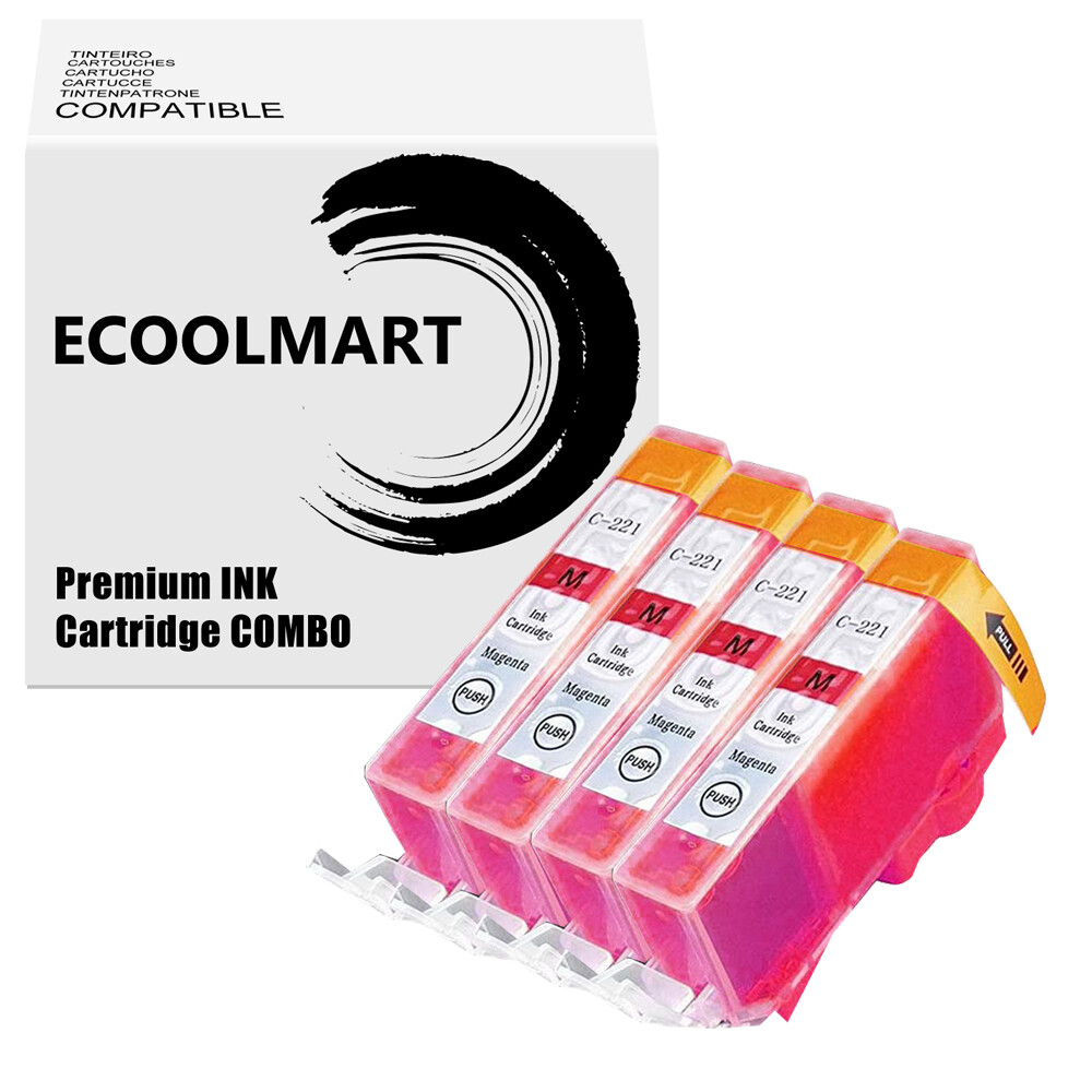 4 Magenta Ink Cartridges For Pixma IP4600 IP4700 MP550 MP560 MP620 ...