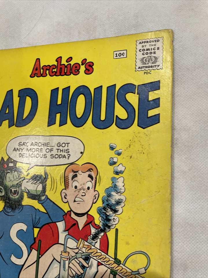 Archie’s Mad House #15 comic Monsters Jughead werewolf Poor Low Grade ...
