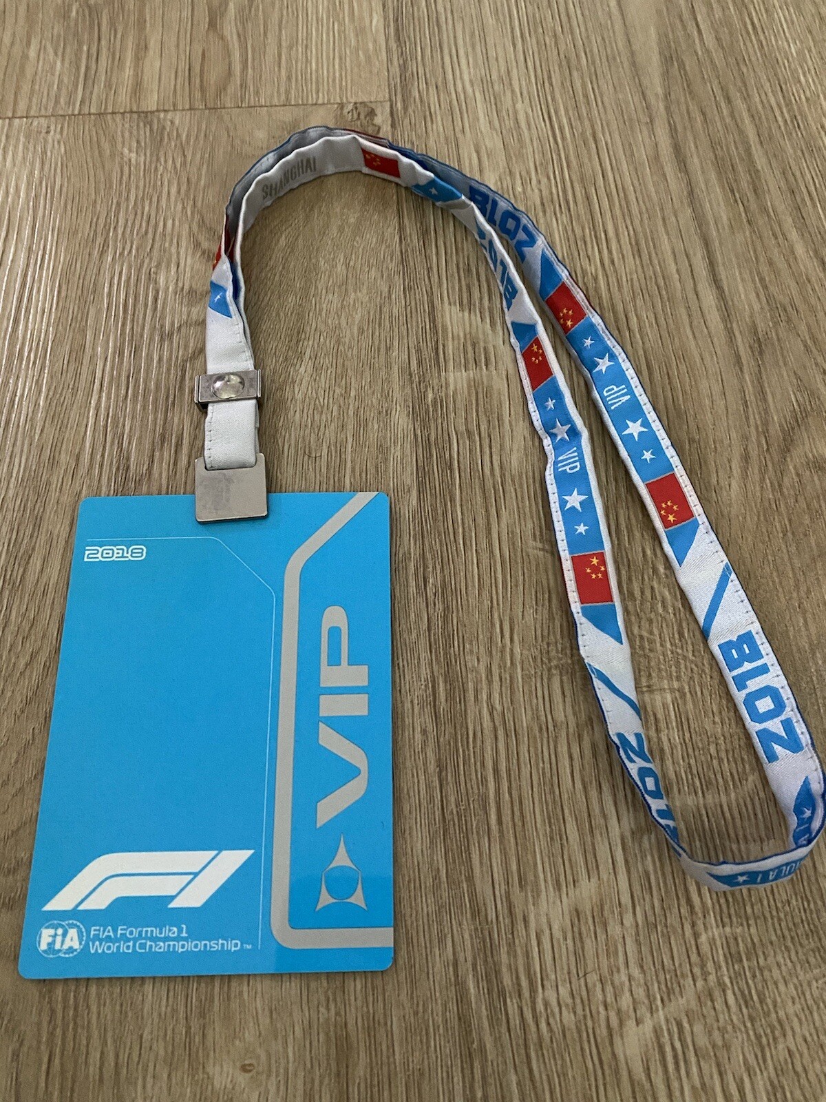 RARE China 🇨🇳 VIP Grand Prix VIP Pass Paddock 2018 F1 Formula 1 ...