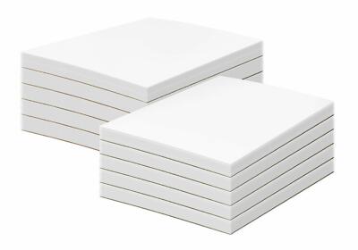 5 x 8" White Memo Pads - Chipboard Backing - 50 Sheets Per Pad, 10 Pads ...