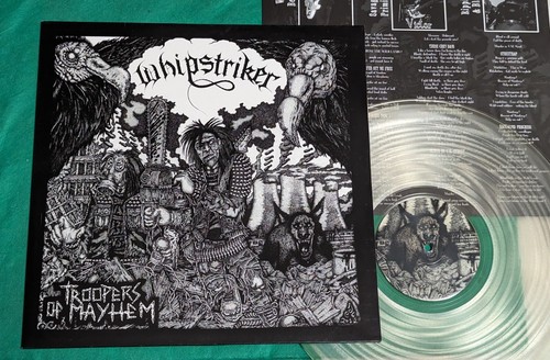 Whipstriker - Troopers Of Mayhem BRAZIL LP CLEAR 2013 | eBay