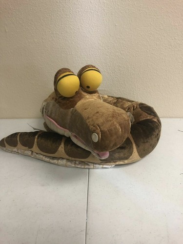 Walt Disney World Jungle Book HUGE Kaa Snake Puppet Stuffed Animal ...