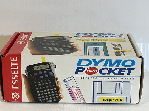 Dymo Pocket Handheld Electronic Label Maker Esselte W/Manual | eBay