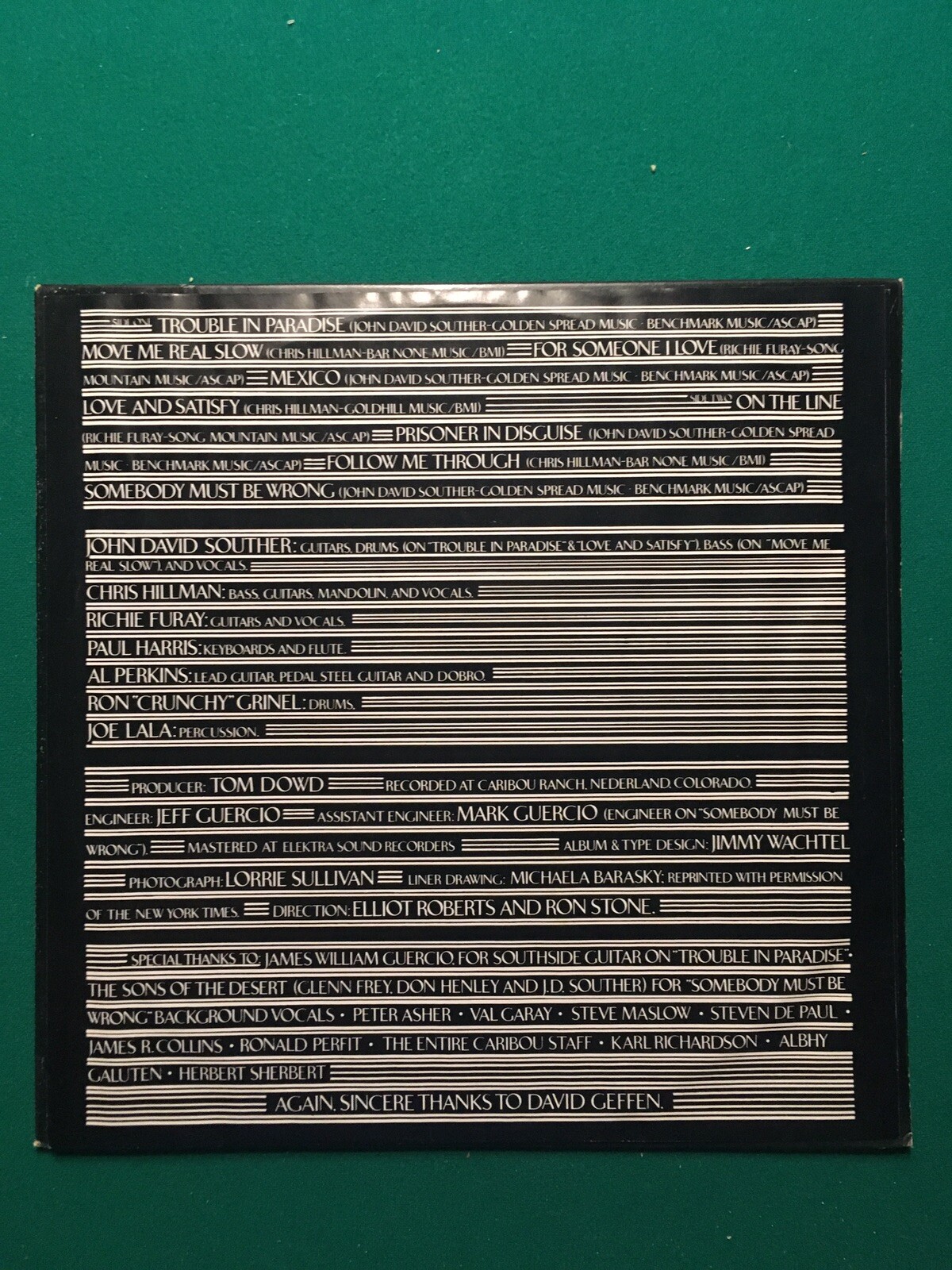 The SHF Band Souther Hillman Furay Band Vinyl LP | eBay