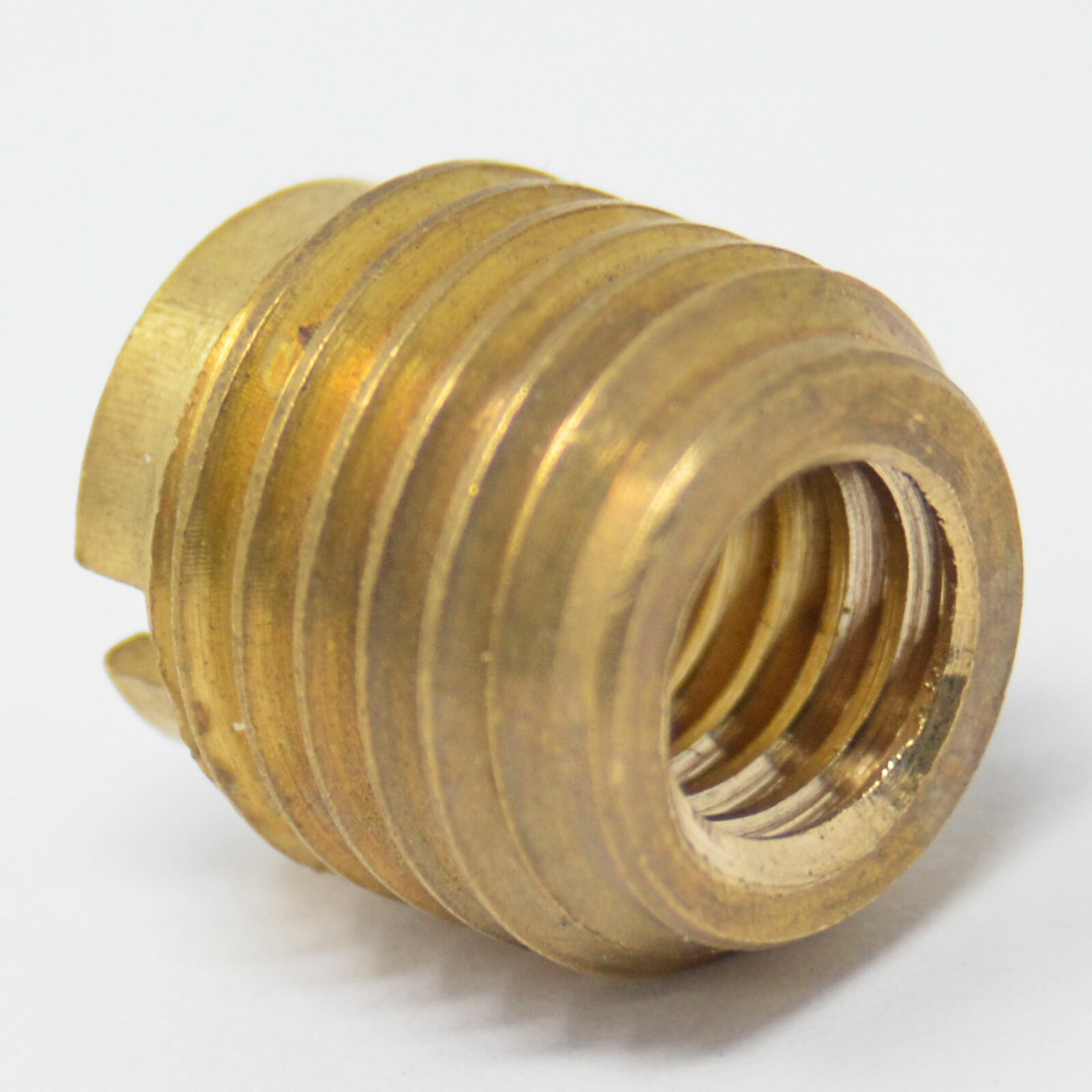 Beer Tap Handle Threaded Screw in Brass Insert Nut Ferrule 3/8 Threads ...