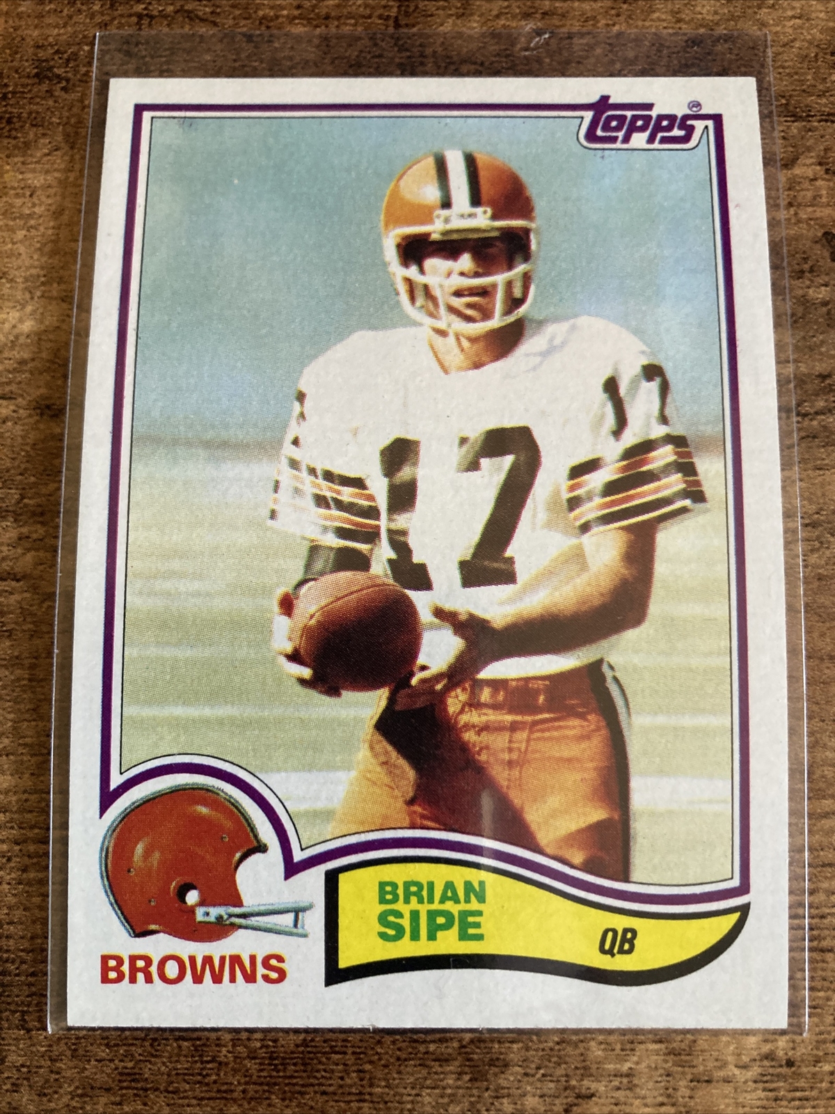 1982 Topps Football Card #74 Brian Sipe Cleveland Browns NFL | eBay
