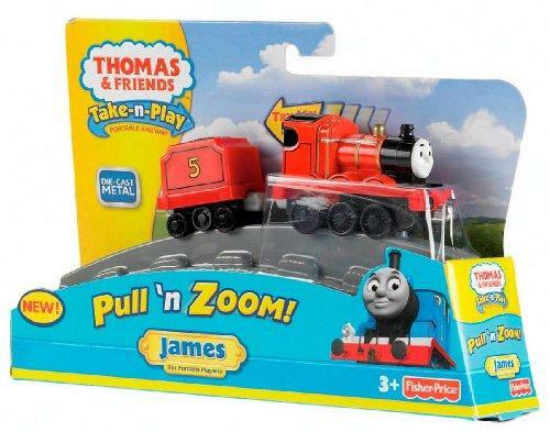 Thomas the Train: Take-n-Play Pull 'N Zoom - James | eBay