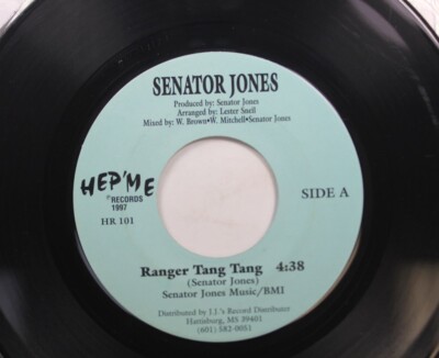 Hear! R&B 45 Senator Jones - Ranger Tang Tang / You Put The Hurt On Me ...