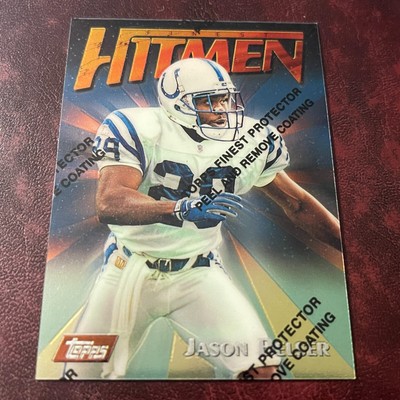 1997 Topps Finest Set JASON BELSER HITMEN #97 INDIANAPOLIS COLTS ...