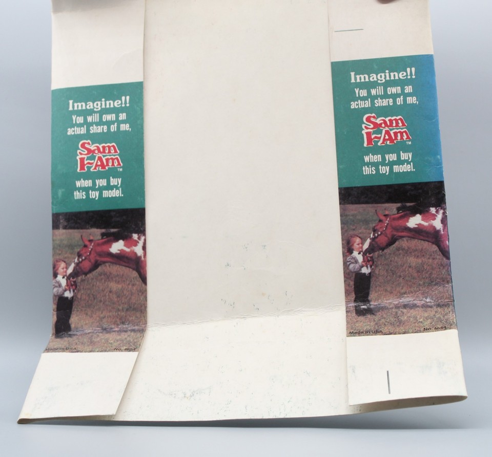 Breyer Sam I Am - 1984 SR Bay Pinto Stock Horse Stallion w/ Box Top | eBay