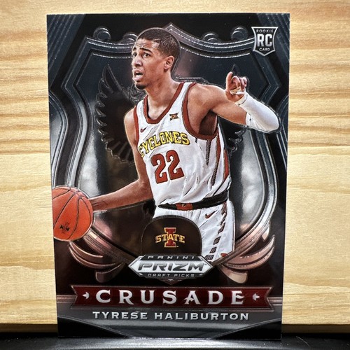 TYRESE HALIBURTON RC 2020-21 Panini Prizm Draft Picks Basketball ...