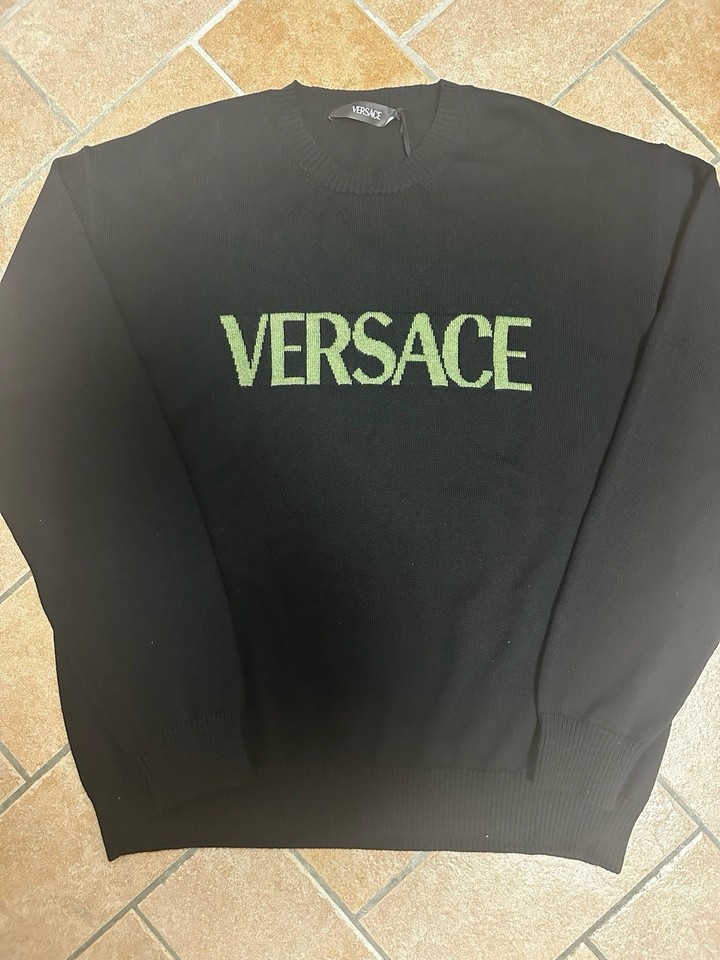 Versace Logo Sweater | eBay