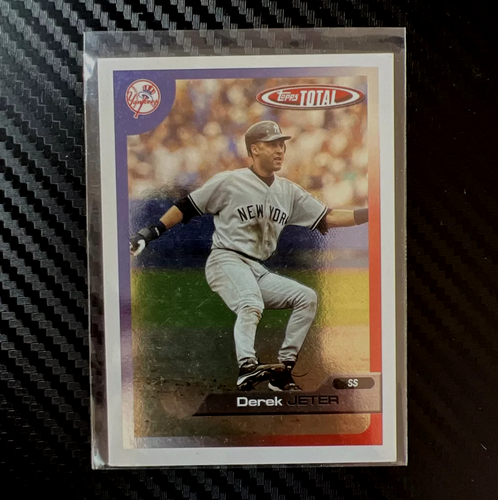 Derek Jeter 2005 Topps Total #200 "Total Domination" All Foil Parallel ...