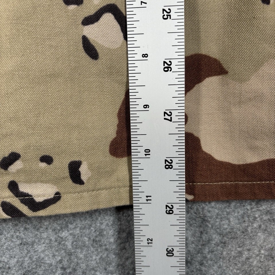 Vintage Military Jacket Men Med S Camo BDU Coat Chocolate Chip Desert ...