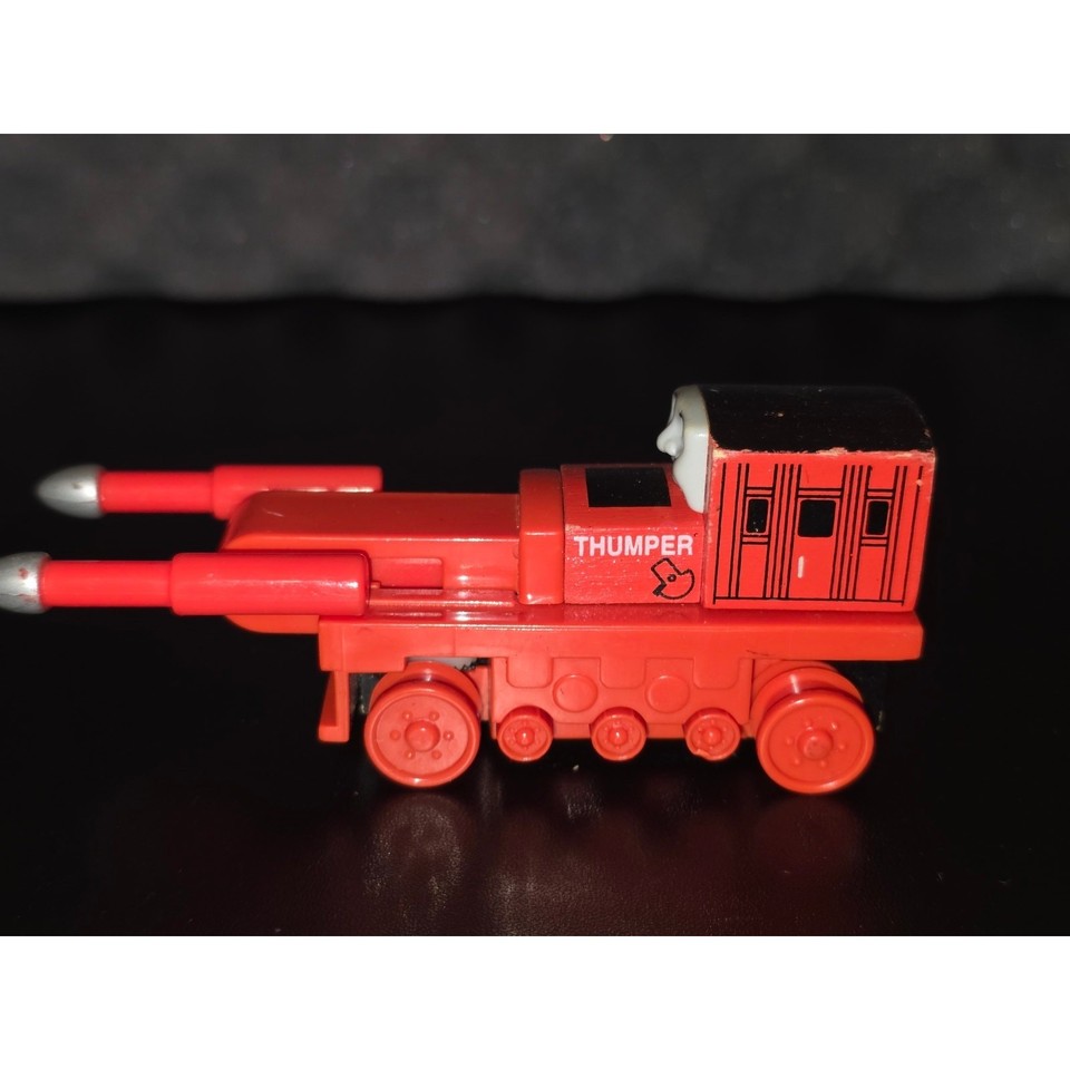 Thomas Wooden Railway Thumper Red Quarry Machine Learning Curve 2002 ...