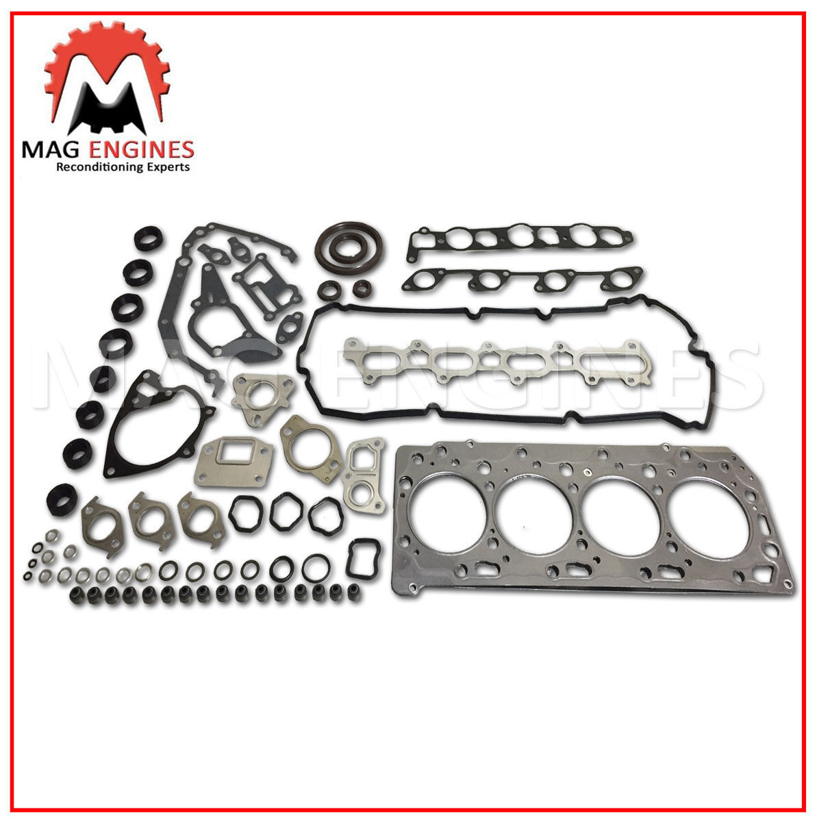 1000A407 FULL GASKET KIT MITSUBISHI 4D56U FOR L200 WARRIOR/SHOGUN ...