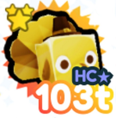 103T Hardcore Gold Golden Turkey Mythical Pet Sim Simulator X for ...