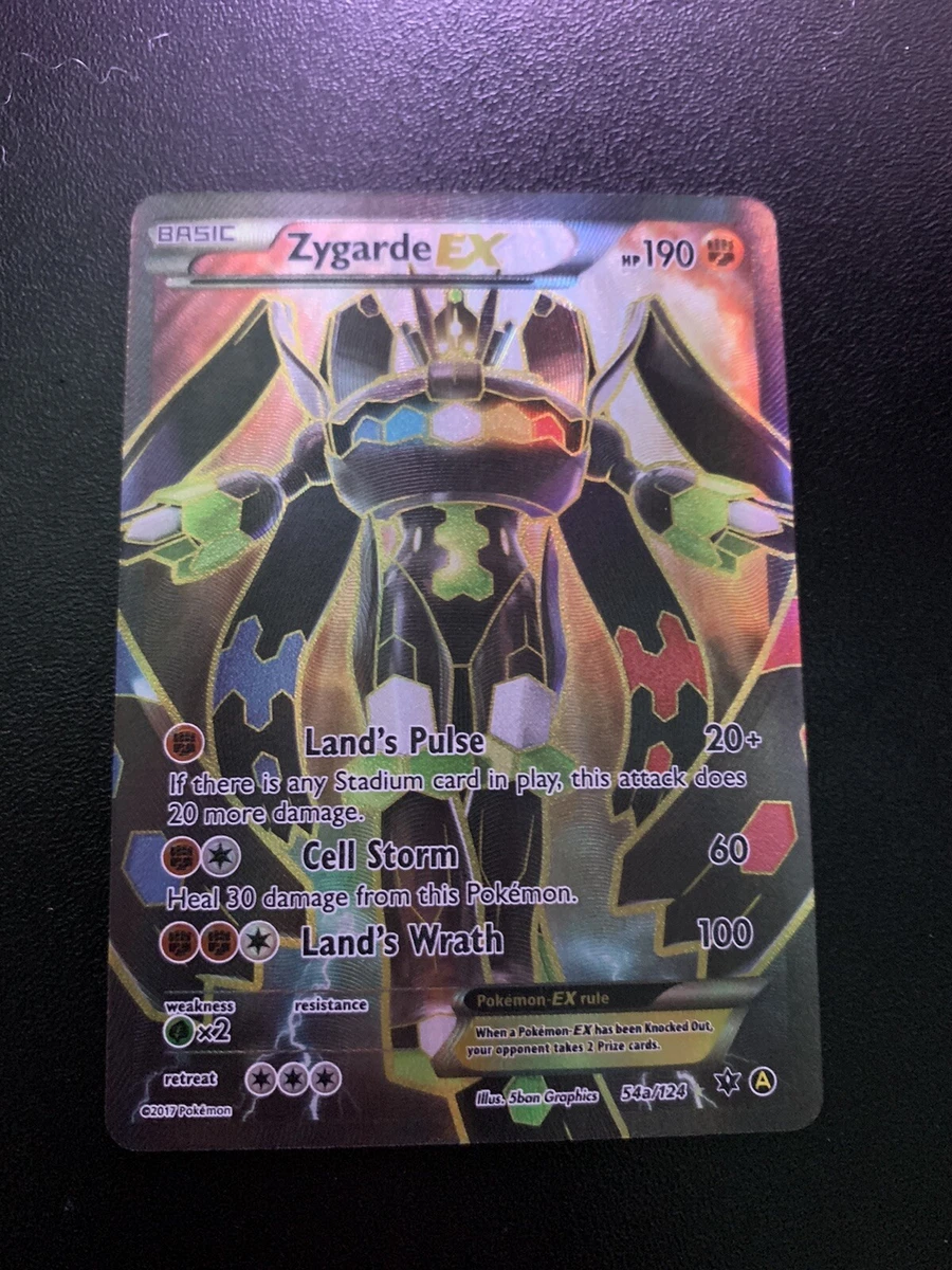 Zygarde Pokemon X Card