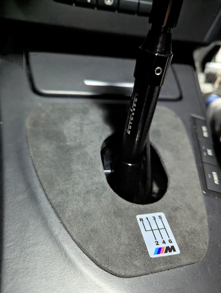 E92 M3 Manual Alcantara Shift Boot RHD, For RTD Shifter | eBay