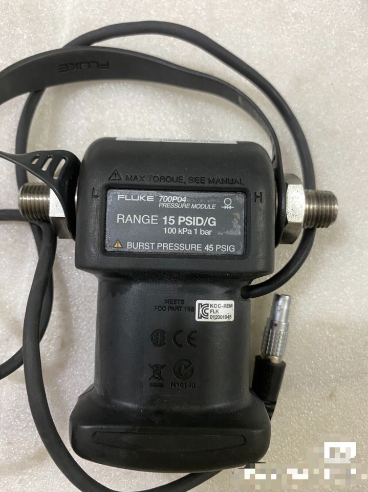 Fluke 700P04 15 PSID/G Pressure Module 100 kPa 1 bar/da | eBay UK