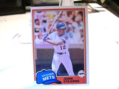 1981 Topps Baseball #428 - John Stearns - New York Mets 81-525 | eBay