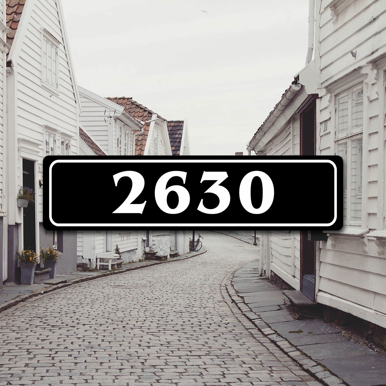 Custom Street Address Number Aluminum Sign / Plaque | eBay