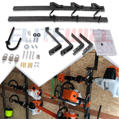 3 Place Trimmer Rack Trim line Holder for Enclosed Trailer Racks Open ...