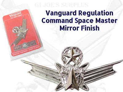 US Air Force USAF Regulation Size Master Space Command Badge Authentic ...