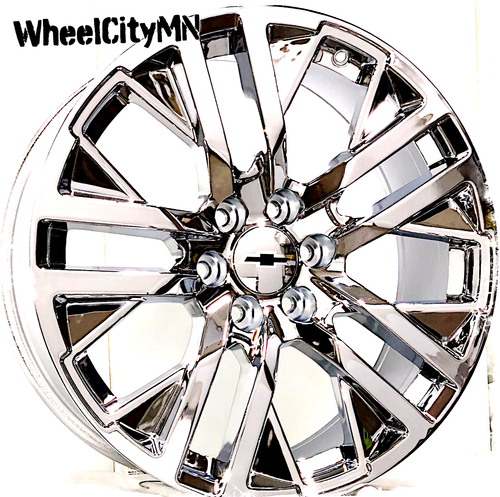 22" Chrome SES OE 5903 replica 84570333 Wheels fits 2021 Chevy Tahoe ...