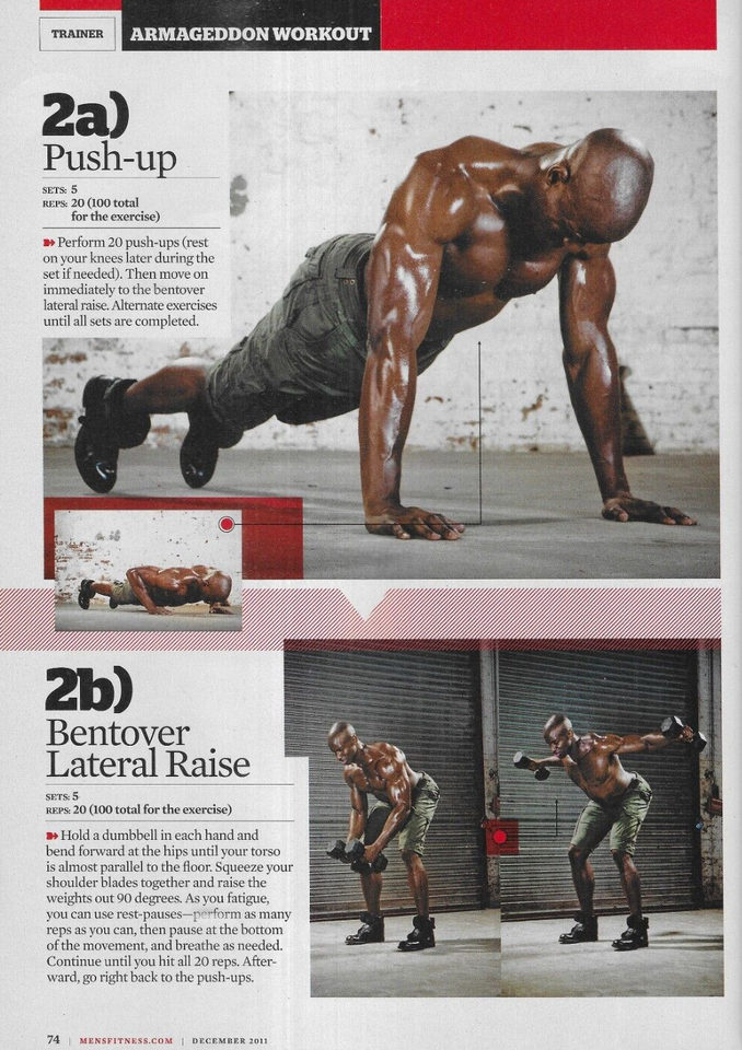 Men's Fitness Magazine Josh Holloway Workout Muscle Gain Steve ...