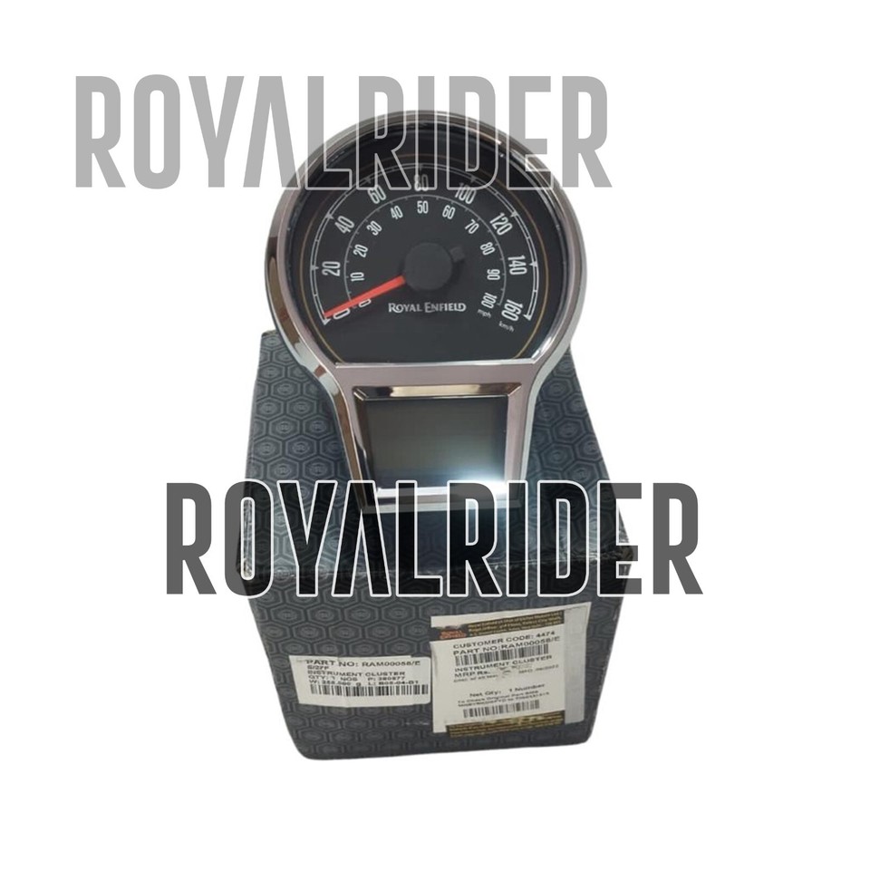 Fits Enfield “Instrument Cluster KMPH With Clock” For NEW CLASSIC 350 ...