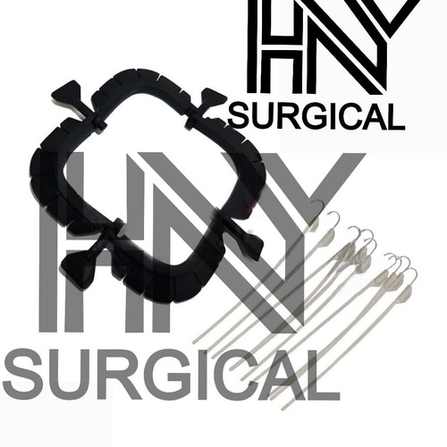Lone Star Veterinary Retractor Ring With 10 Hooks Reusable Surgical ...