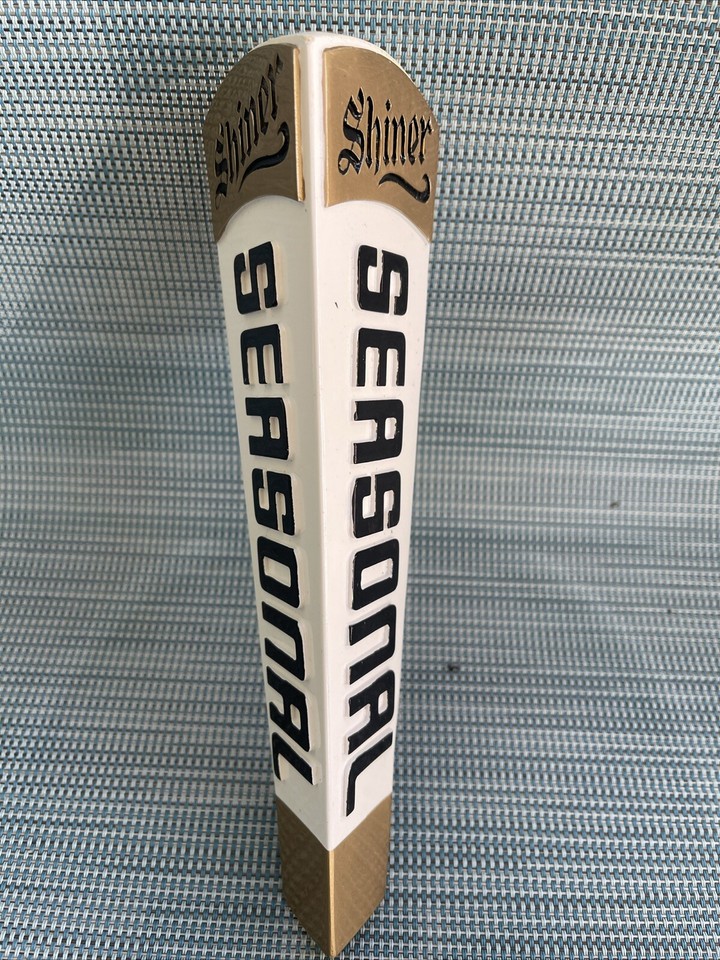 Shiner Holiday Seasonal Draft Beer Tap Handle | eBay