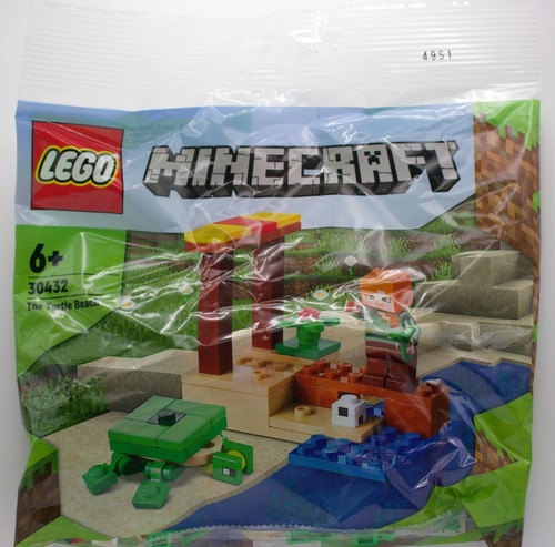 LEGO Minecraft The Turtle Beach - Polybag Set 30432 - NEW | eBay