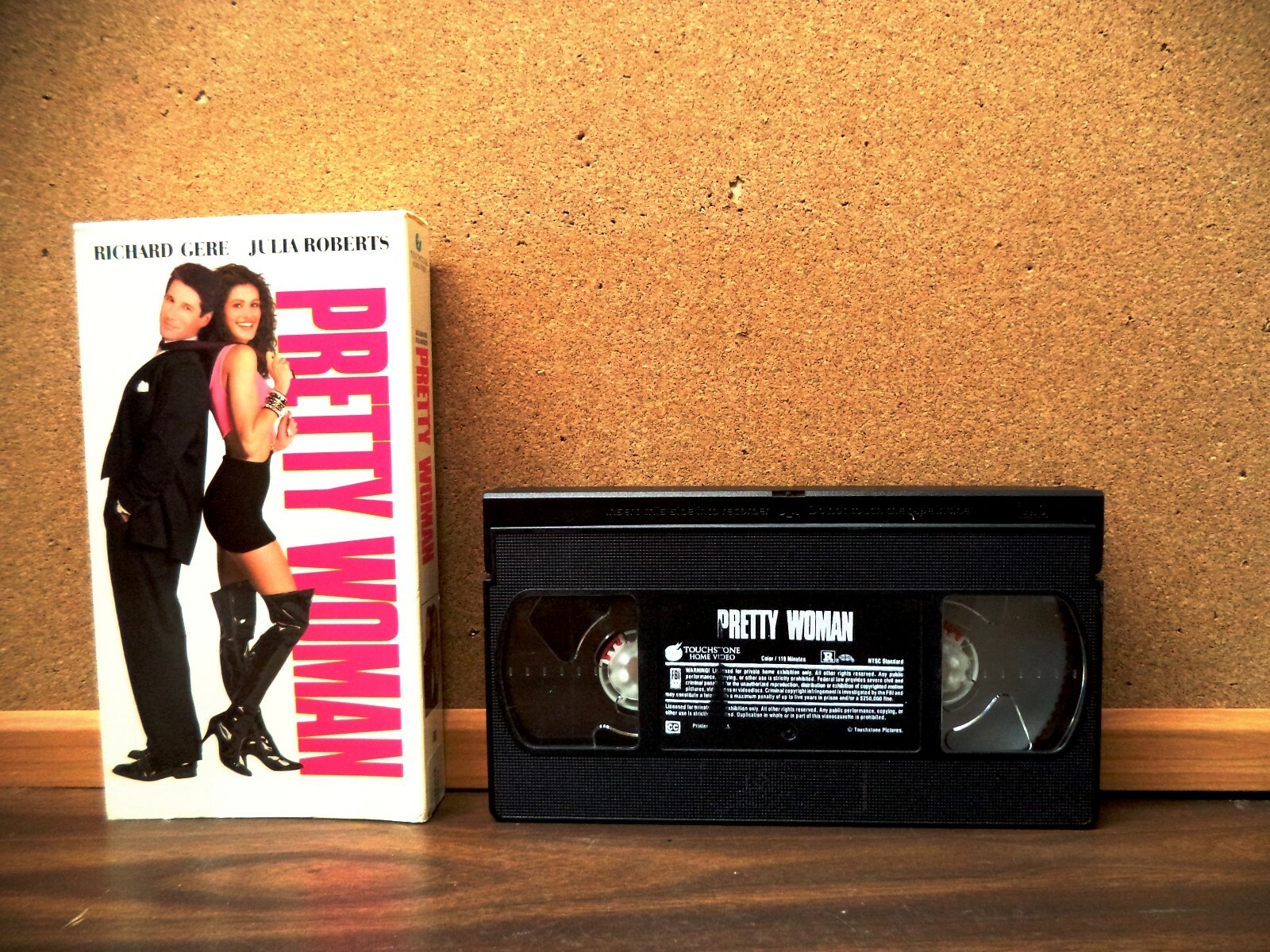 PRETTY WOMAN (VHS 1990) Richard Gere Julia Roberts Ralph Bellamy Hector ...