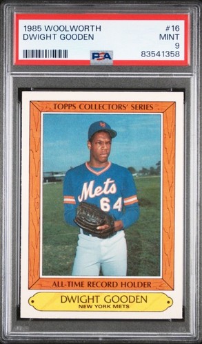 1985 Topps Woolworth #16 Dwight Gooden PSA 9 MINT New York Mets | eBay