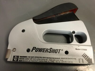 Stanley POWERSHOT 5700M Heavy-Duty Manual Staple Gun *Free Shipping | eBay
