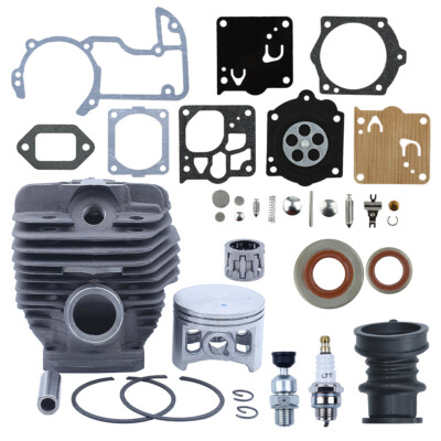 56mm Big Bore Cylinder Piston Kit For Stihl 066 MS660 Magnum Intake ...
