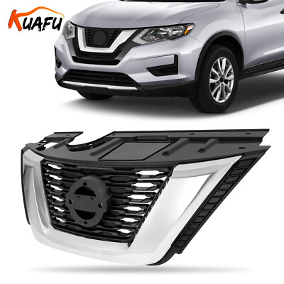 KUAFU For Nissan Rogue 2017-2020 19 Front Upper Bumper Grille Grill ...