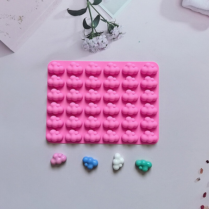 Clouds Silicone Mold Weather Shape Baking Cake Chocolate Fondan Ice ...