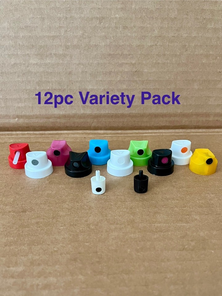 LOT Spray Paint Can CAPS! Mixed Male Nozzle Tips Variety New You Choose ...