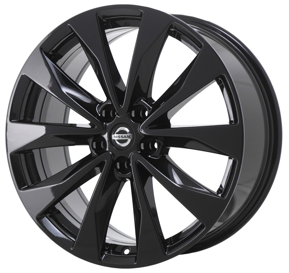 19" NISSAN MAXIMA GLOSS BLACK WHEELS RIMS FACTORY OEM 62723 2004-2023 ...