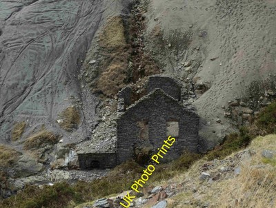 Photo 8x6 Ruin and spoil heap - Snaefell Lead Mine Agneash c2016 | eBay UK
