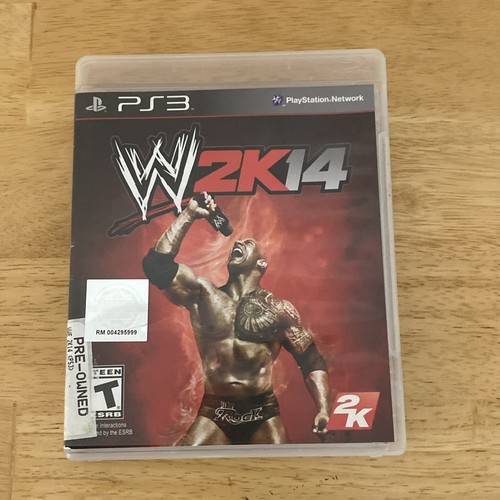 WWE 2K14 Wrestling Game W2K14 No Manual - Sony Playstation 3 PS3 | eBay