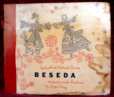 Czechoslovak National Dances Beseda 4x10" 78 PLAY GRADED Fully Tested ...